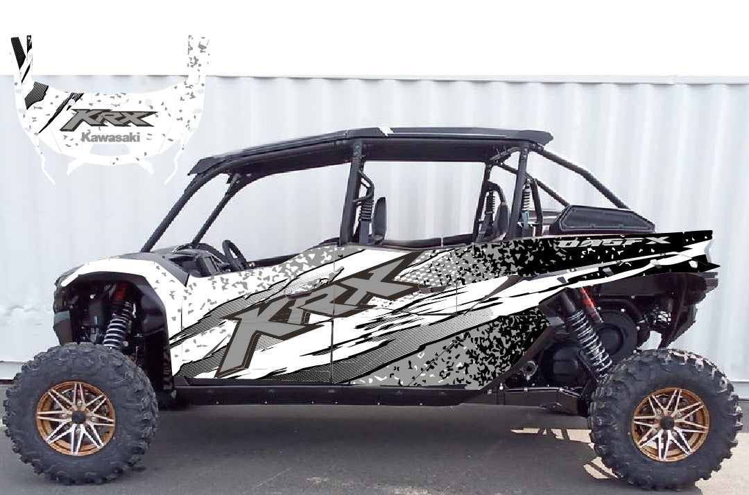 2020 - 2024 Kawasaki Teryx KRX 4 Door 1000 Graphic Kit - Pro Edition D ...